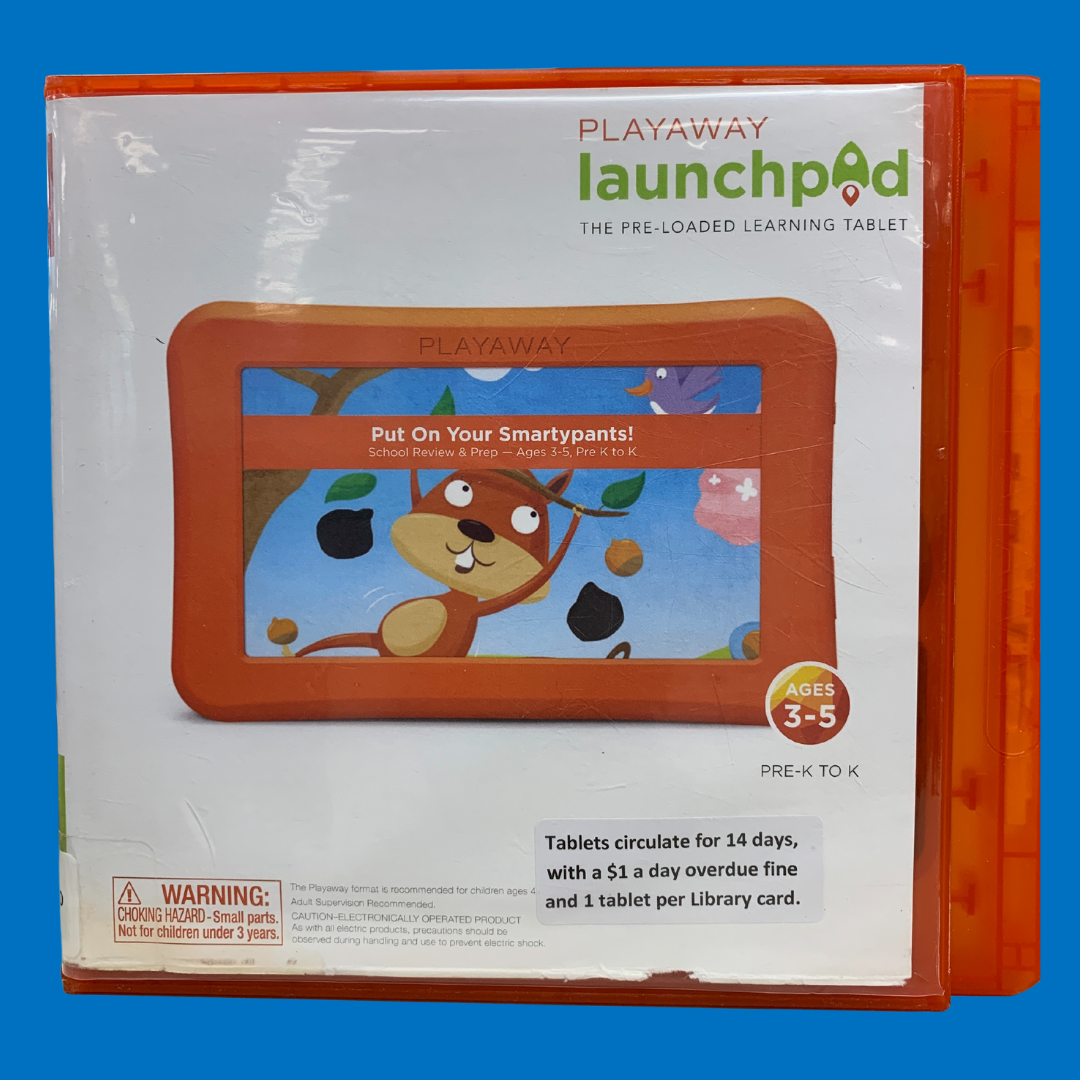 Playaway Launchpads | Emma S. Clark Memorial Library