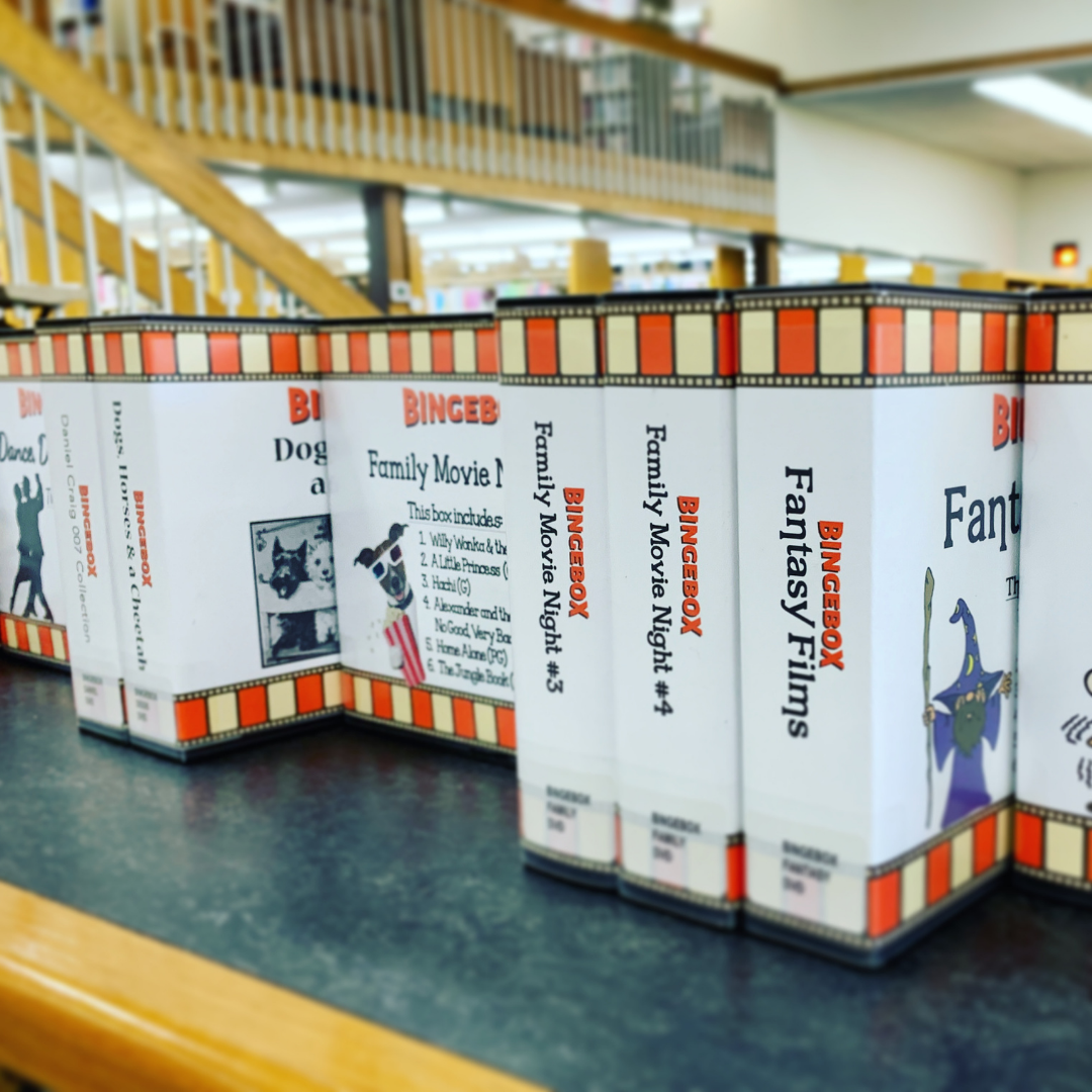 “Binge Boxes” | Emma S. Clark Memorial Library