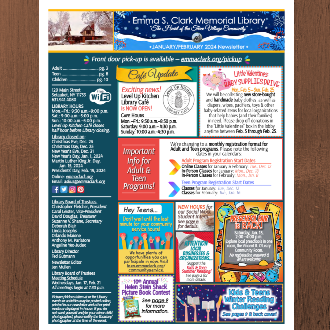 Emma S. Clark Memorial Library | "The Heart of the Three Village Community"