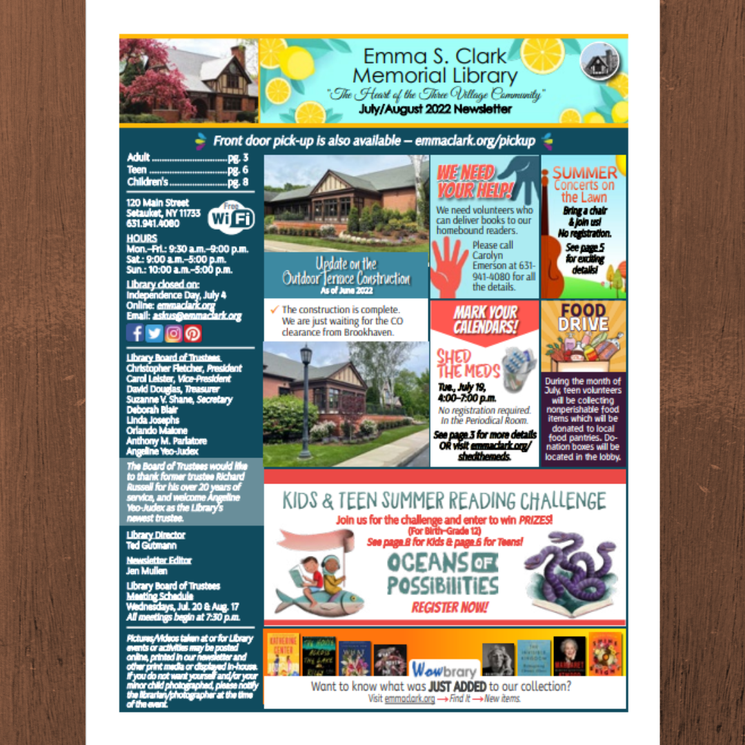 Emma S. Clark Memorial Library | "The Heart of the Three Village Community"