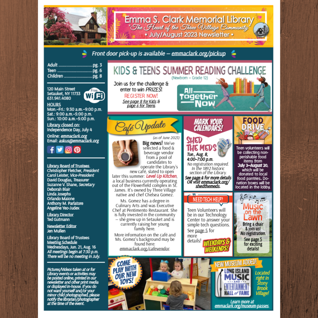 Emma S. Clark Memorial Library | "The Heart of the Three Village Community"