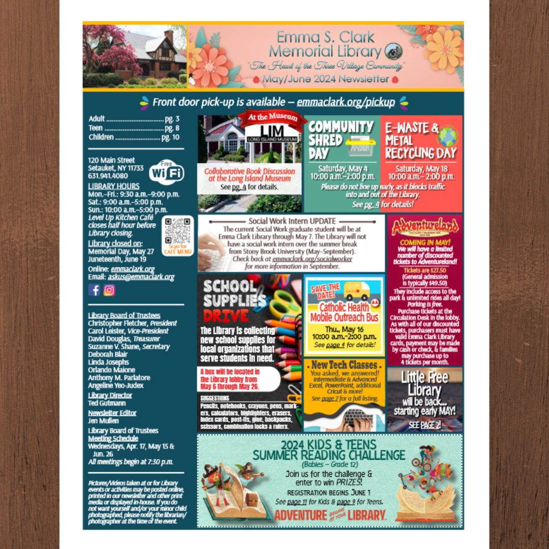 Emma S. Clark Memorial Library | "The Heart of the Three Village Community"