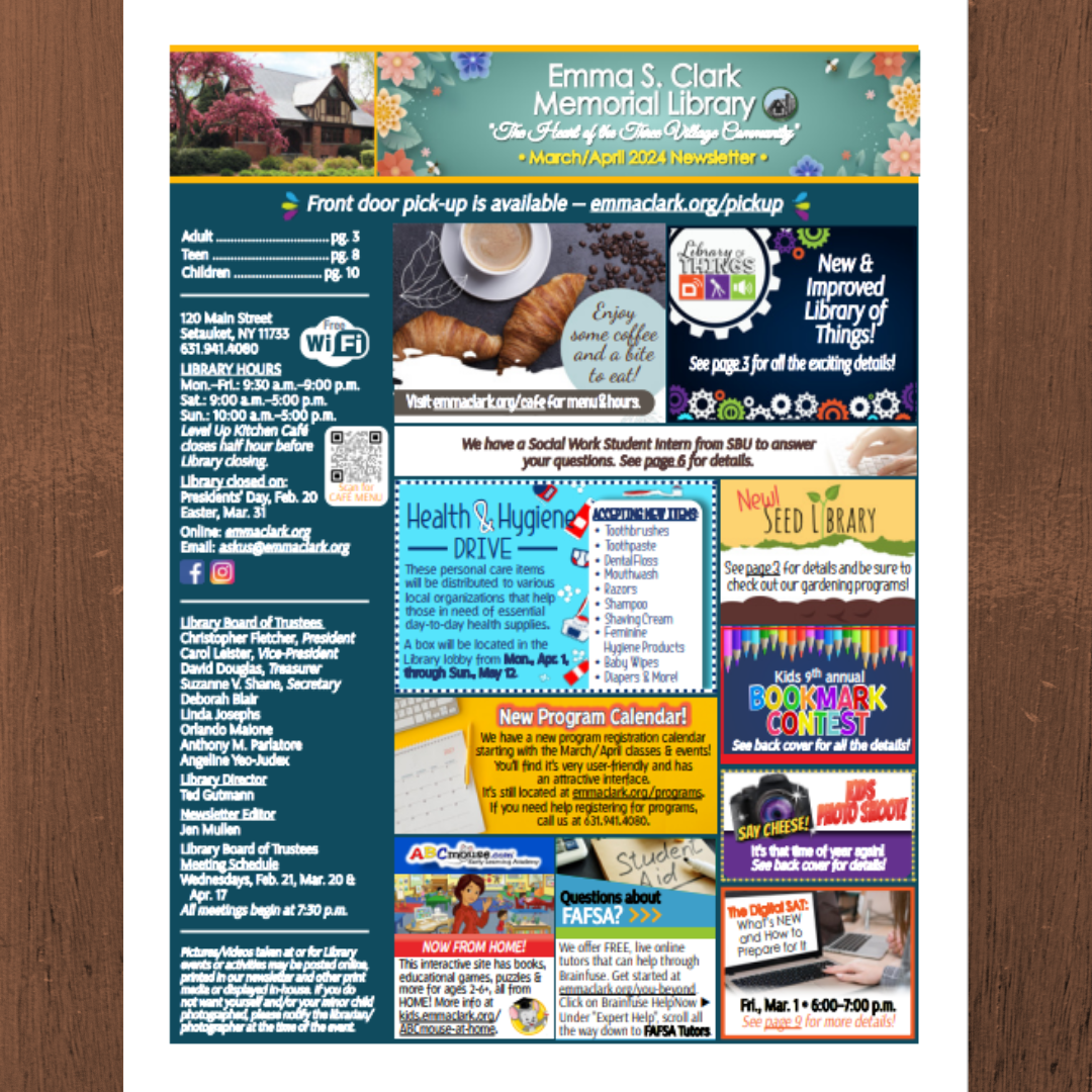 Emma S. Clark Memorial Library | "The Heart of the Three Village Community"